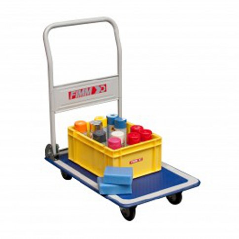 Chariot inox avec cuve polyethylène - Prodiguide